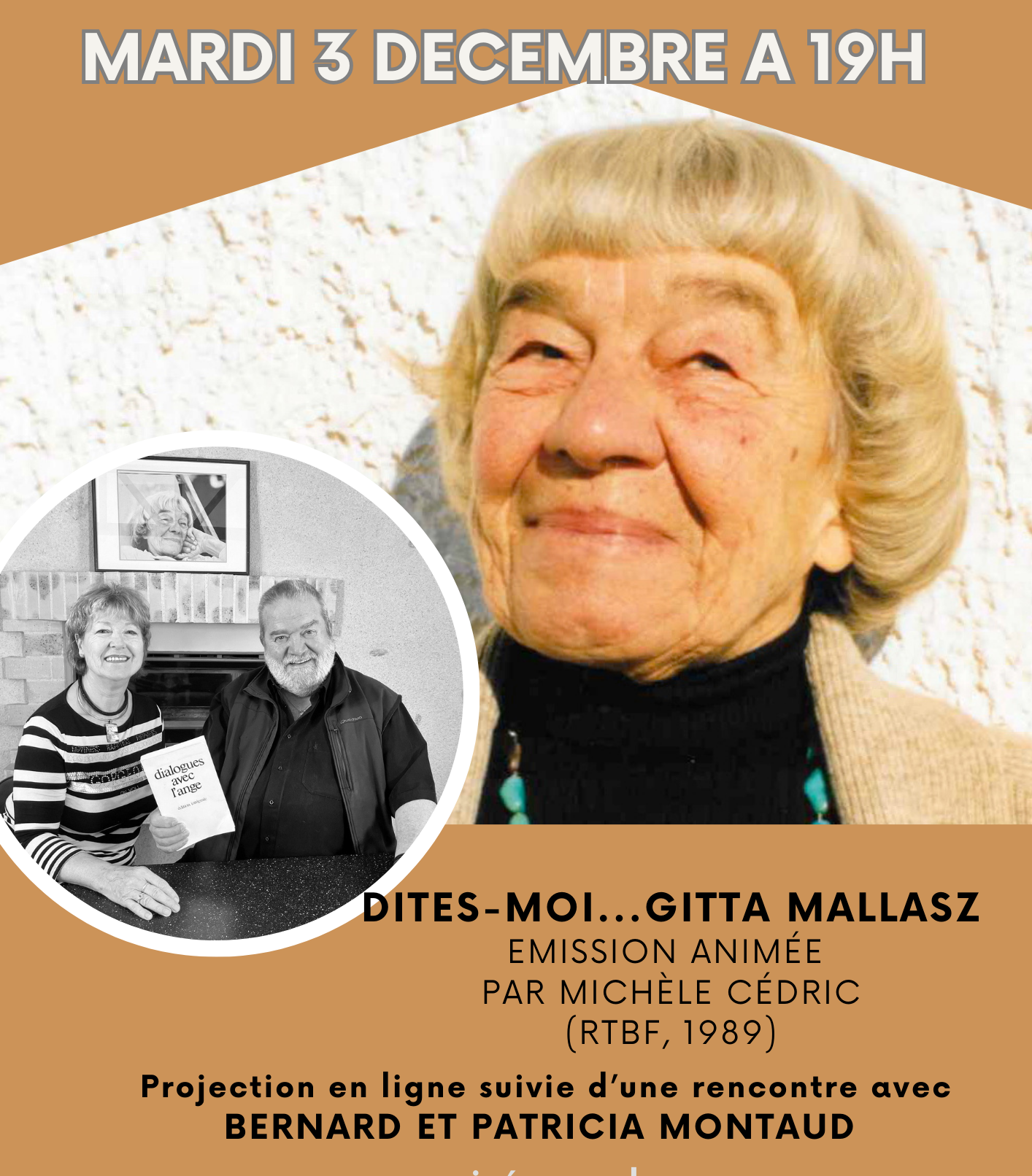Dites-moi ... Gitta Mallasz - Interview de 1989 avec Michèle Cédric ...